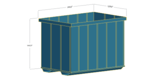 Scrap Metal Collection Bins | Metal Collection and Recycling